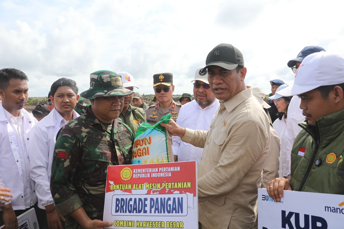 Ungkap Peran TNI dalam Brigade Swasembada Pangan, Mentan: Sebagai Motivator Kedisiplinan