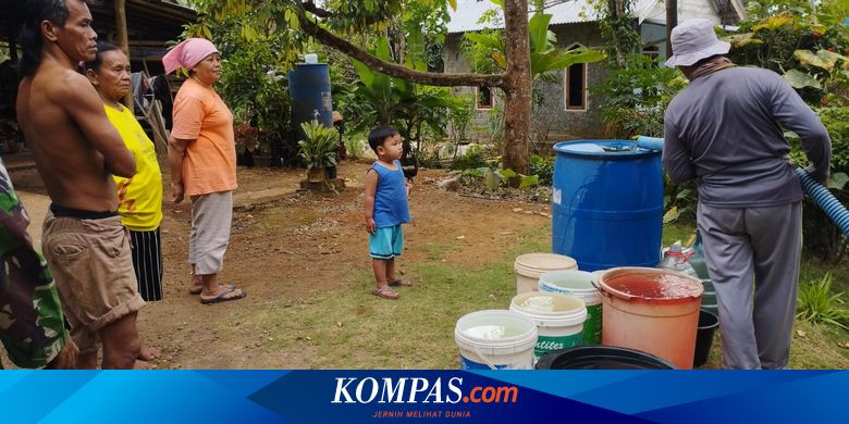 Kekeringan Di Banyumas Meluas 9 652 Jiwa Krisis Air Bersih Daerah
