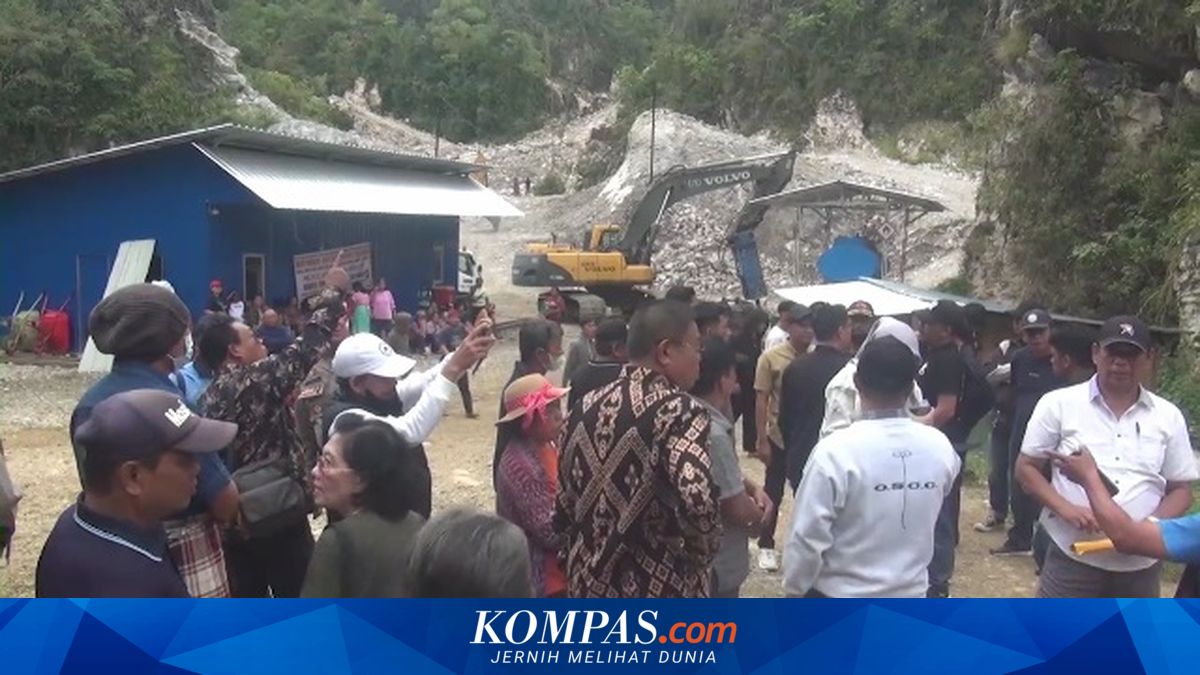 Desak Penutupan Tambang di Tikala Toraja Utara, Warga: Betul-betul ...
