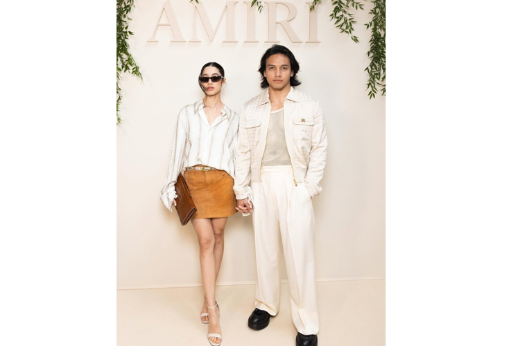 Gaya Jefri Nichol di Paris Fashion Week 2025, Modis Bareng Ameera Khan
