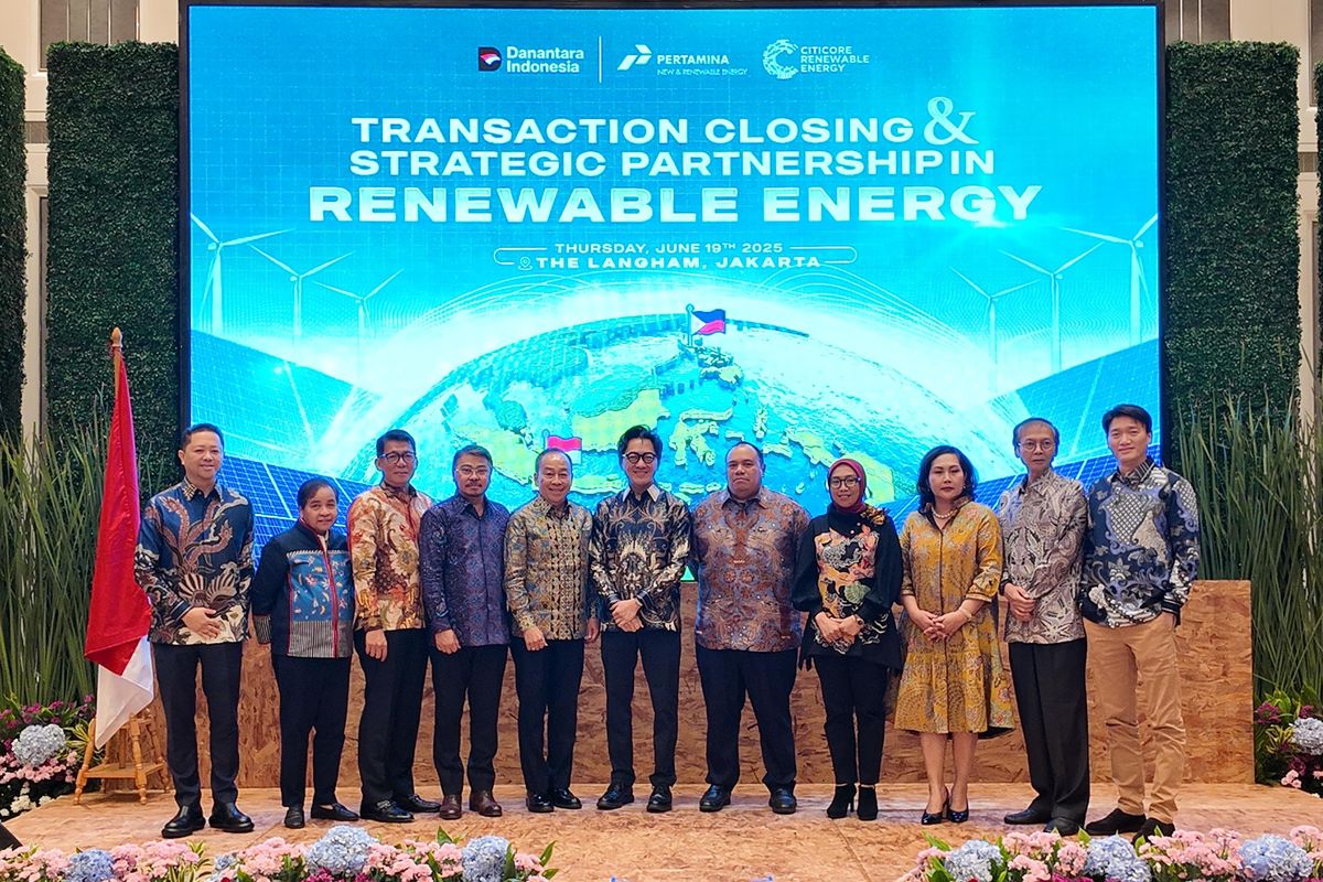 Perkuat Portofolio EBT, Pertamina NRE dan Perusahaan Filipina Teken Kerja Sama Investasi Saham