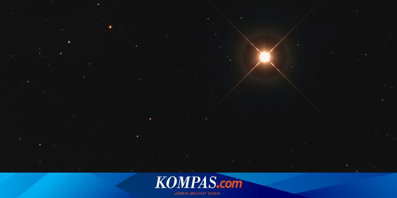 Bintang Raksasa Merah Pollux Malam Ini Sejajar Bulan, Ini Penjelasannya