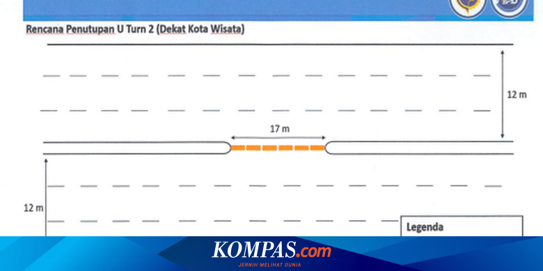 Catat, Mau Ada Uji Coba Penutupan U-Turn di Cibubur