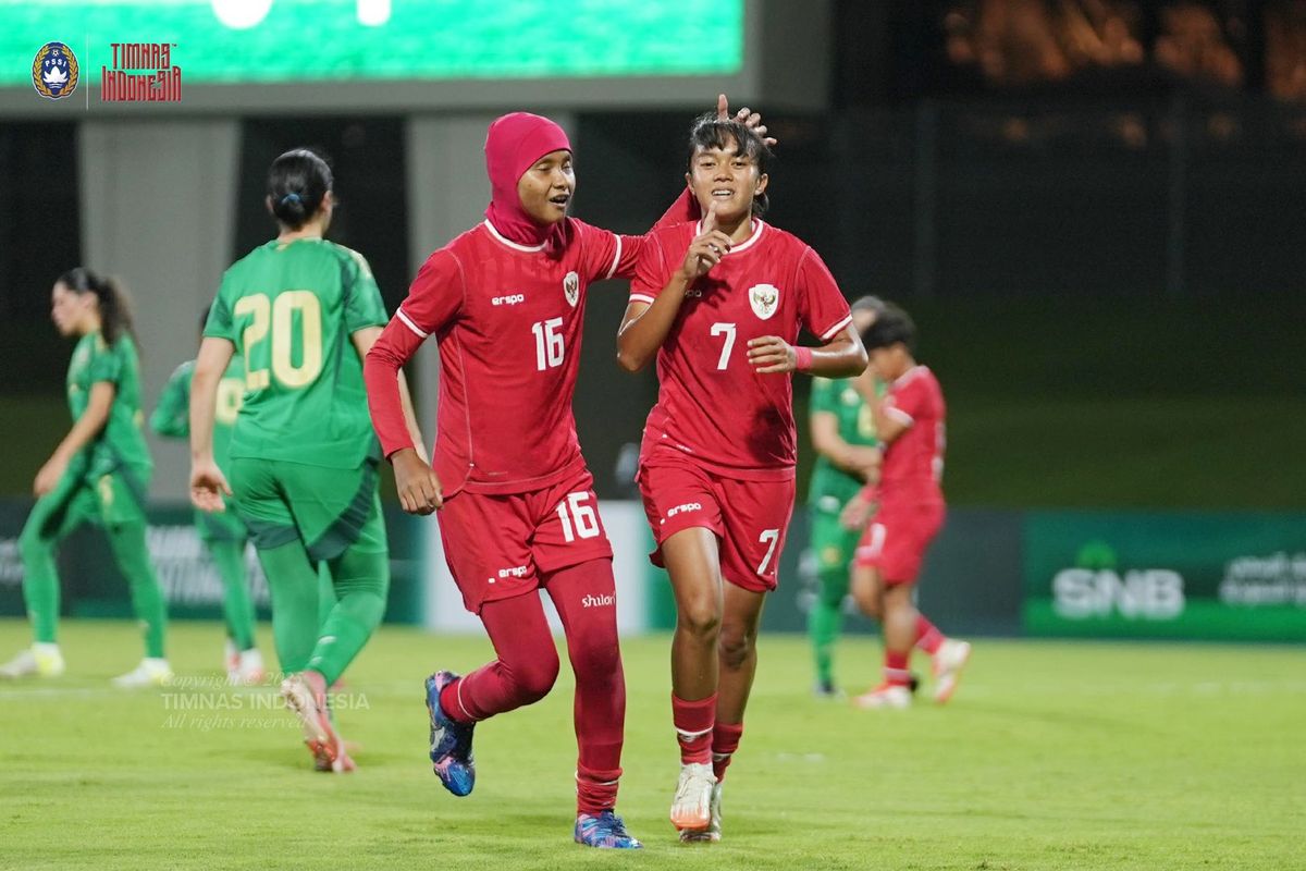 Timnas Putri Indonesia Vs Arab Saudi: Garuda Pertiwi Menang 1-0 di Jeddah