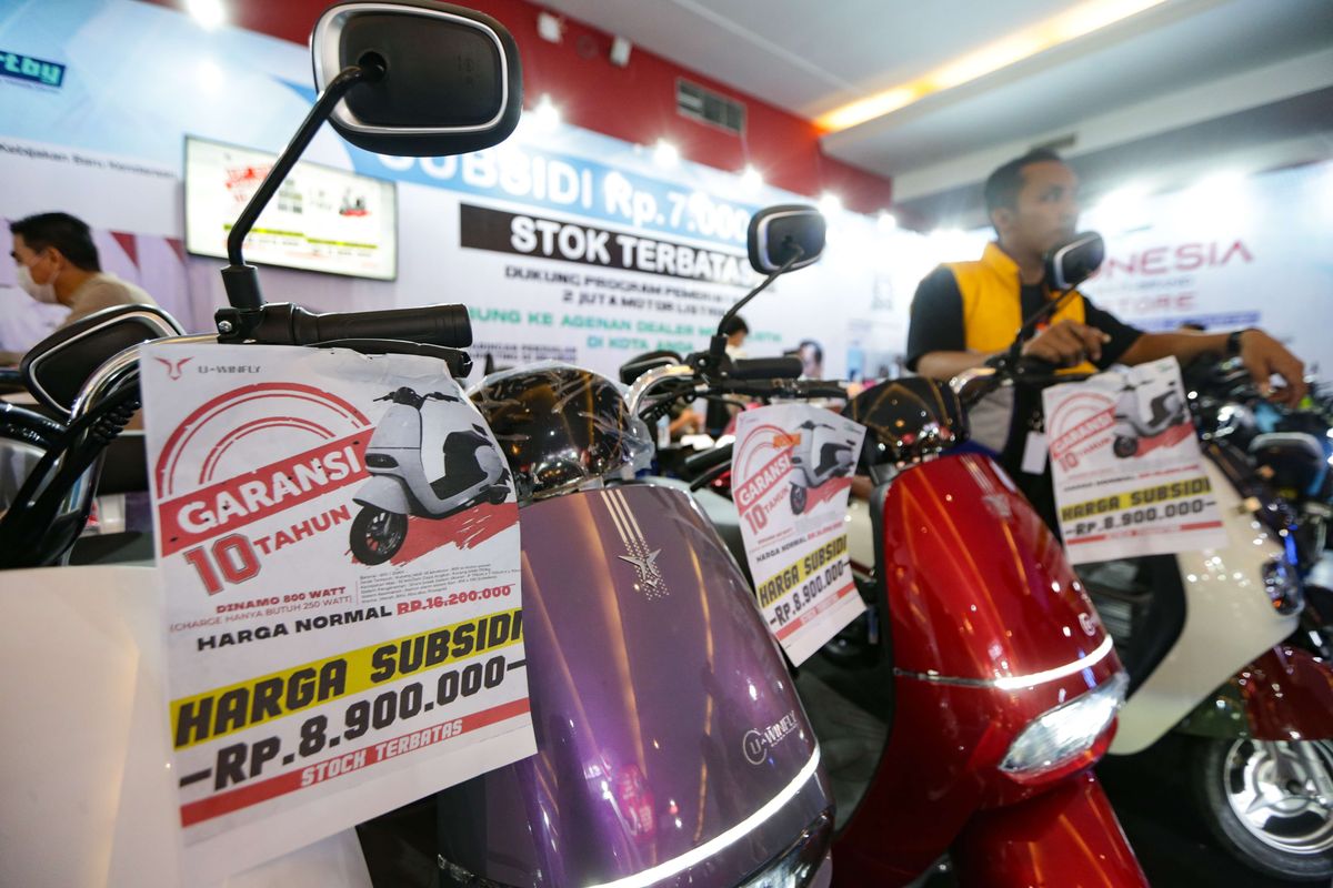 Kemenperin: Insentif Motor Listrik Dongkrak Penjualan hingga 263 Persen