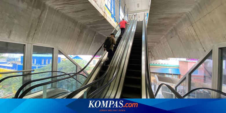 Eskalator Halte Transjakarta Cipulir Mati 6 Bulan sejak Januari