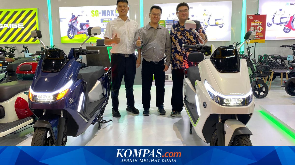 Saige Luncurkan Motor Listrik, Jarak Tempuh hingga 150 Km