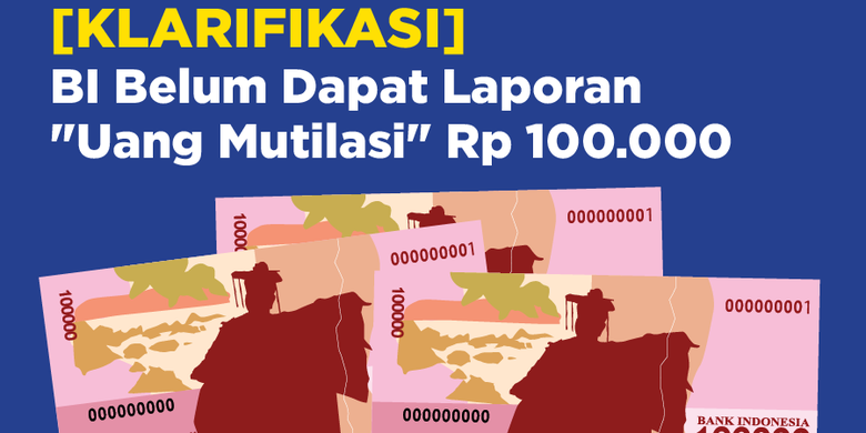 INFOGRAFIK: Beredar Isu Ada Uang Mutilasi Pecahan Rp 100.000, BI Beri ...