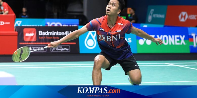 Malaysia Open 2023, Anthony Ginting "Menjebak" Antonsen