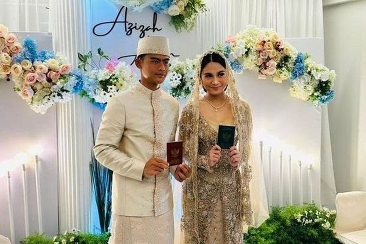 Pratama Arhan Unggah Foto Pernikahan dengan Azizah Salsha