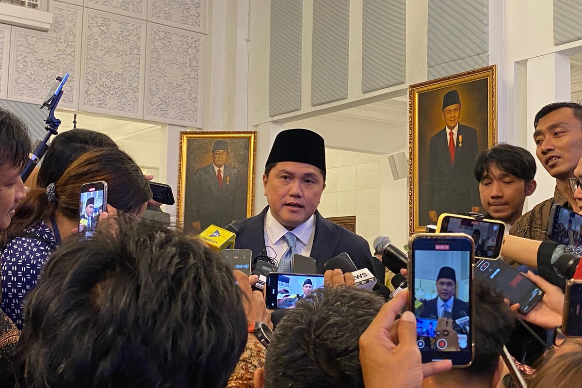 3 Nama Calon Plt Menteri BUMN, Usai Prabowo Lantik Erick Thohir Jadi Menpora