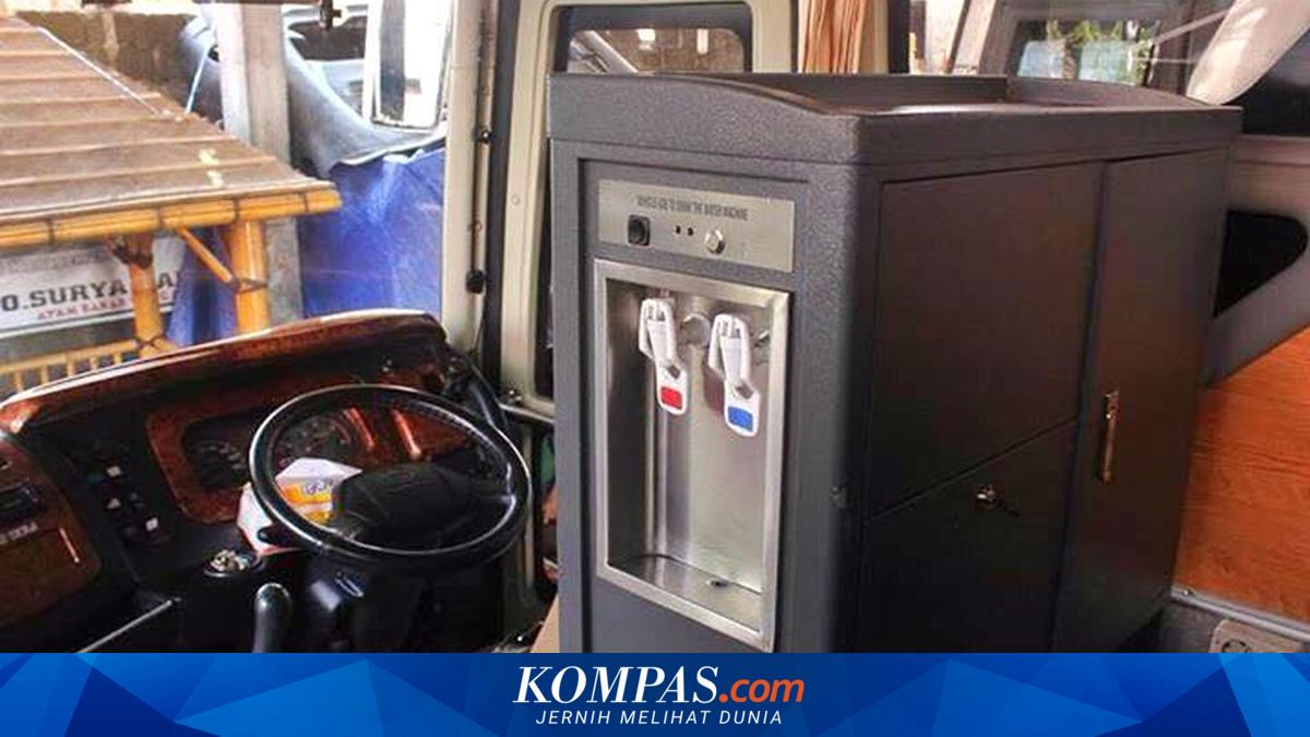 Fasilitas Dispenser Air di Bus, Hanya untuk Eksekutif dan Pariwisata