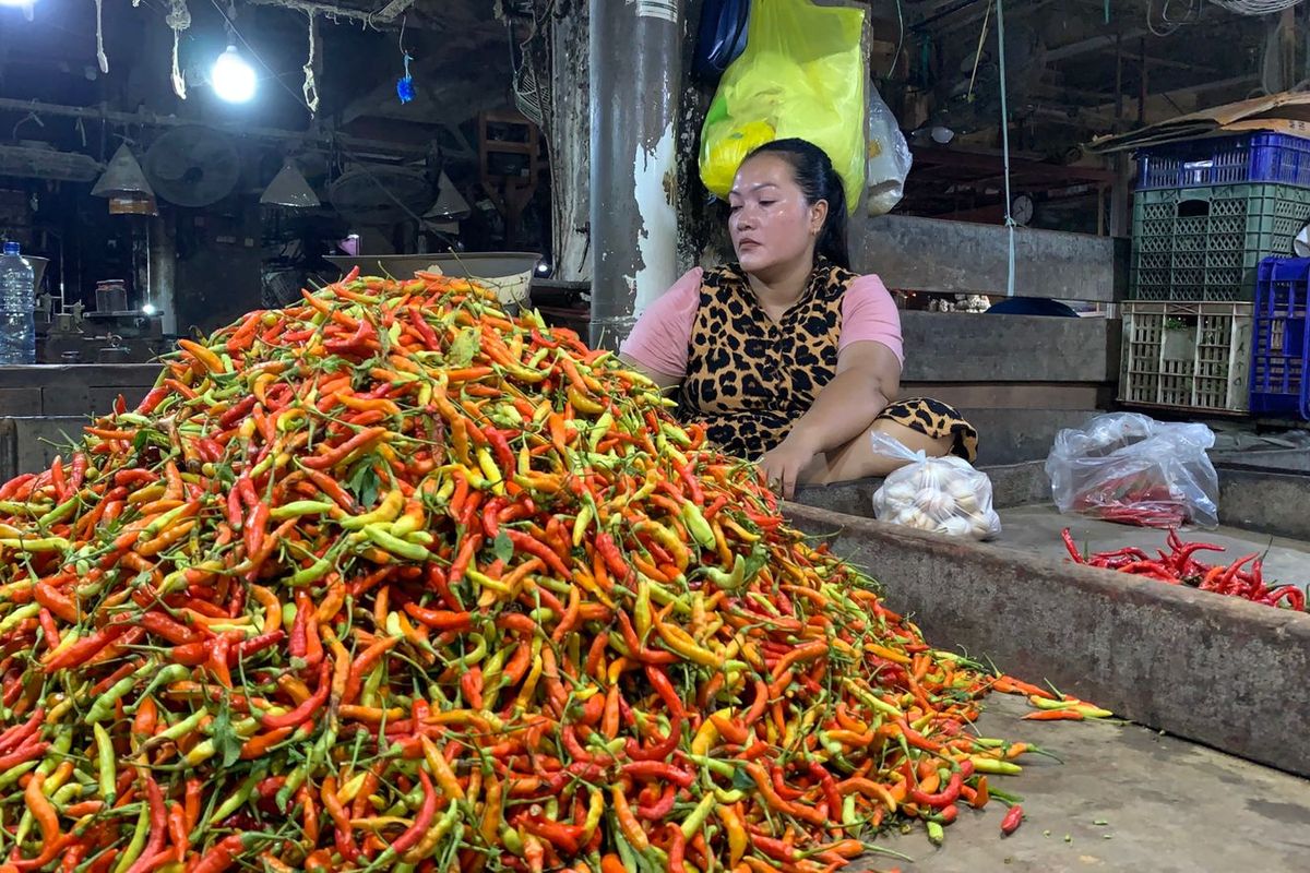 Harga Cabai Rawit Tembus Rp 95.000, Pedagang Pasar Surabaya Keluhkan ...