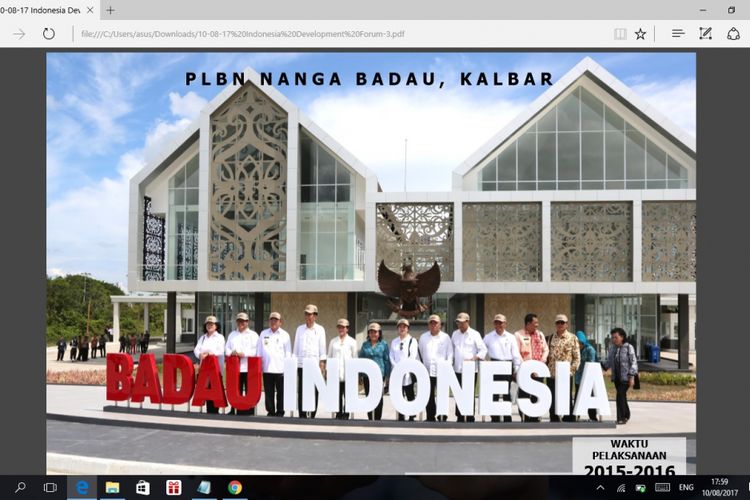 Foto : PLBN Plus Infrastruktur Senilai Rp 20 Triliun Belum Berfungsi ...