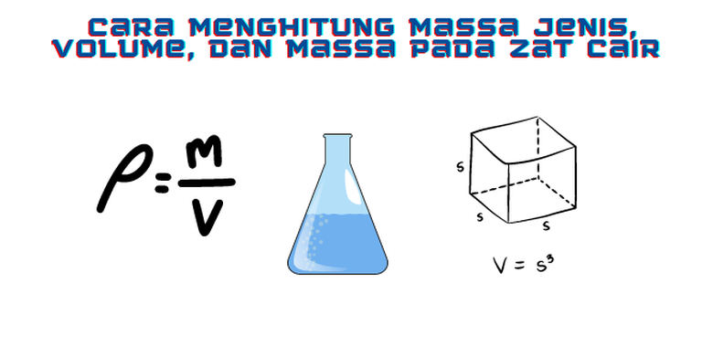 Cara Menghitung Massa Jenis, Volume, dan Massa pada Zat Cair