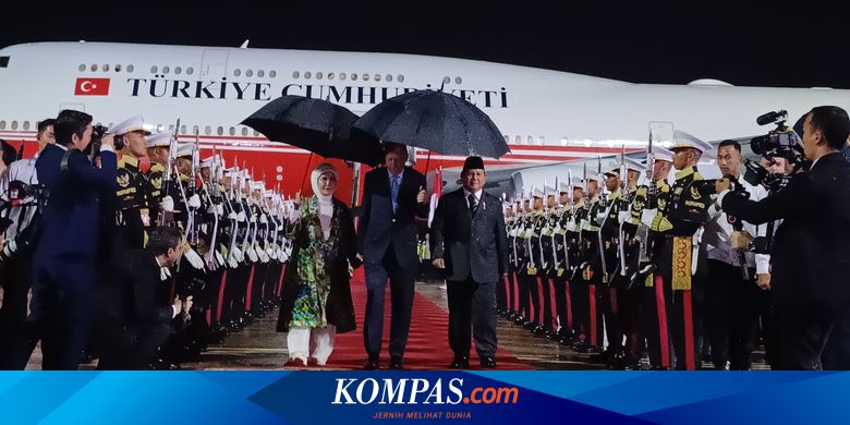 Erdogan ke Indonesia, Intip Warna Hijab Istri Presiden Turkiye di ...