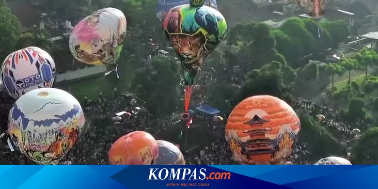 Java Balloon Attraction 2025 Digelar 6 Juli, 36 Balon Udara Siap Terbang