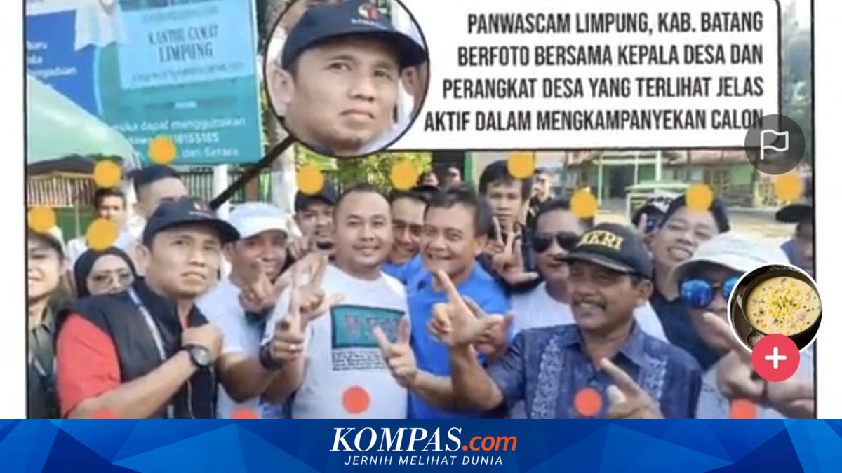 Bawaslu Jateng Telusuri Foto Viral Panwaslu Batang Foto Bareng Ahmad Luthfi
