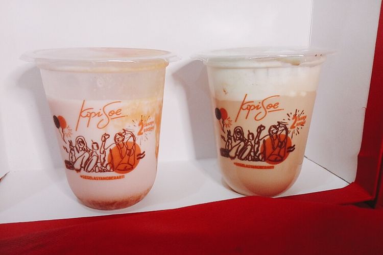 Mencoba Kopi Rasa Kekinian, Es Teh Kopi dan Es Klepon Kopi