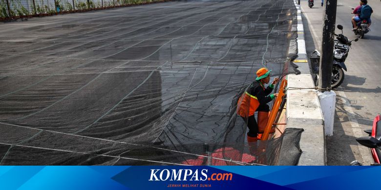 Pemprov DKI Anggarkan Rp 580 Juta untuk Kain Waring di Kali Item