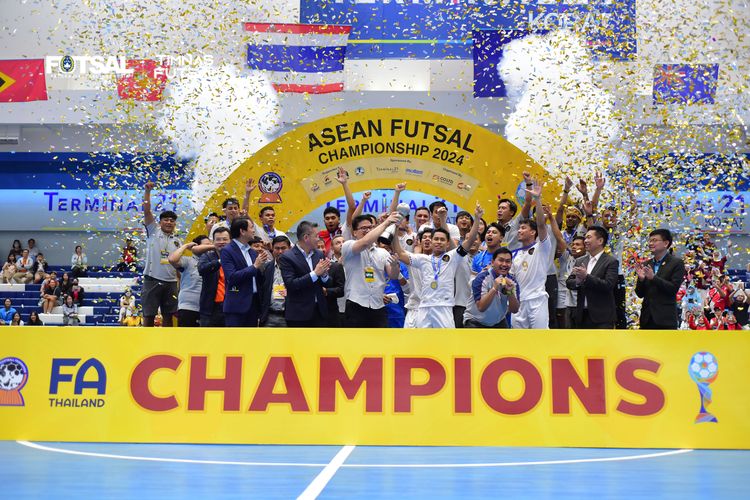 Ranking FIFA Tim Futsal Indonesia Usai Juara ASEAN Futsal Championship