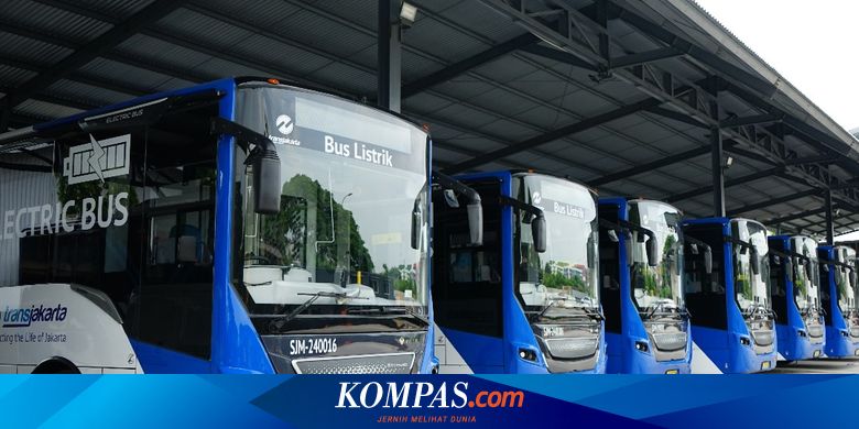 Bus Listrik TJ Berbeda dan Pertama di Jakarta Akan Meluncur di Rute ...