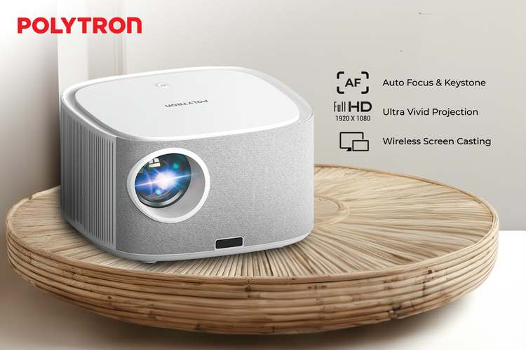 POLYTRON Hadirkan Smart Projector untuk Menonton Bersama Keluarga