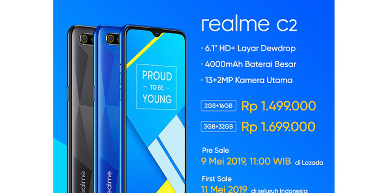 Hadirkan Banyak Pembaruan Jadikan Realme C2 “The New Entry-level King”