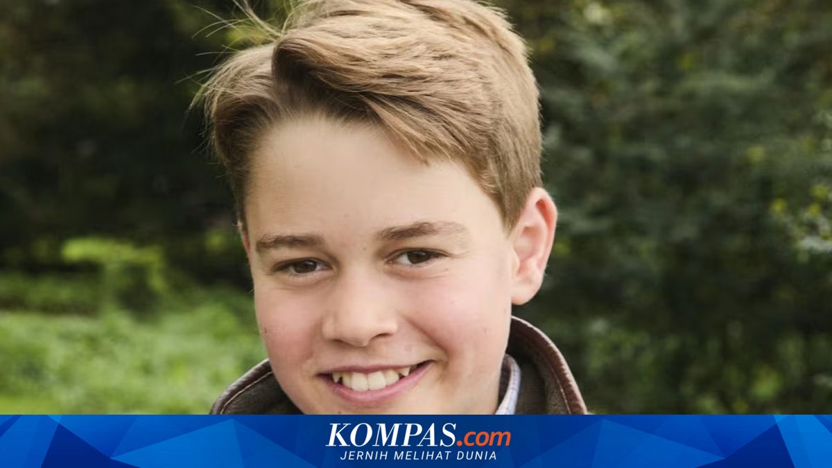 Foto Terbaru Pangeran George Rayakan Ulang Tahun ke-12