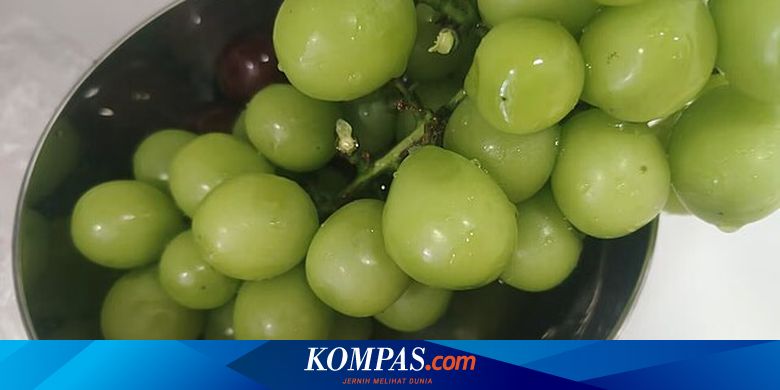 Mengapa Anggur Shine Muscat Mahal?