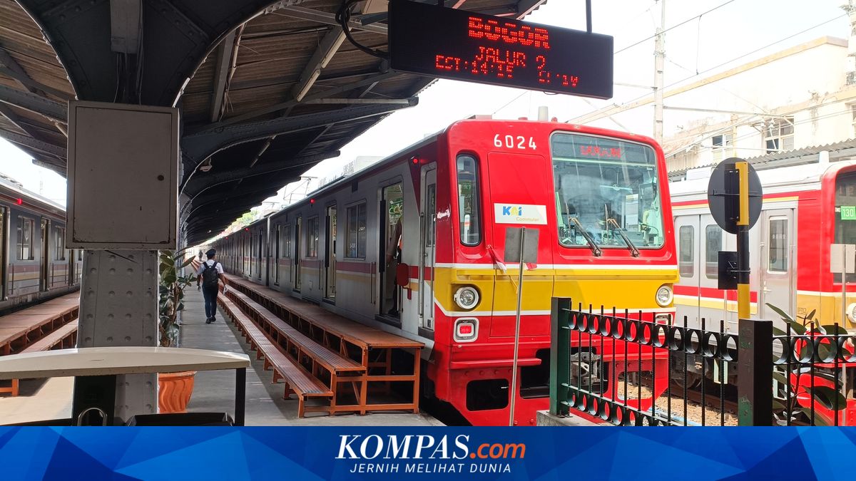 Peta Rute Commuter Line Jakarta-Bogor/Nambo