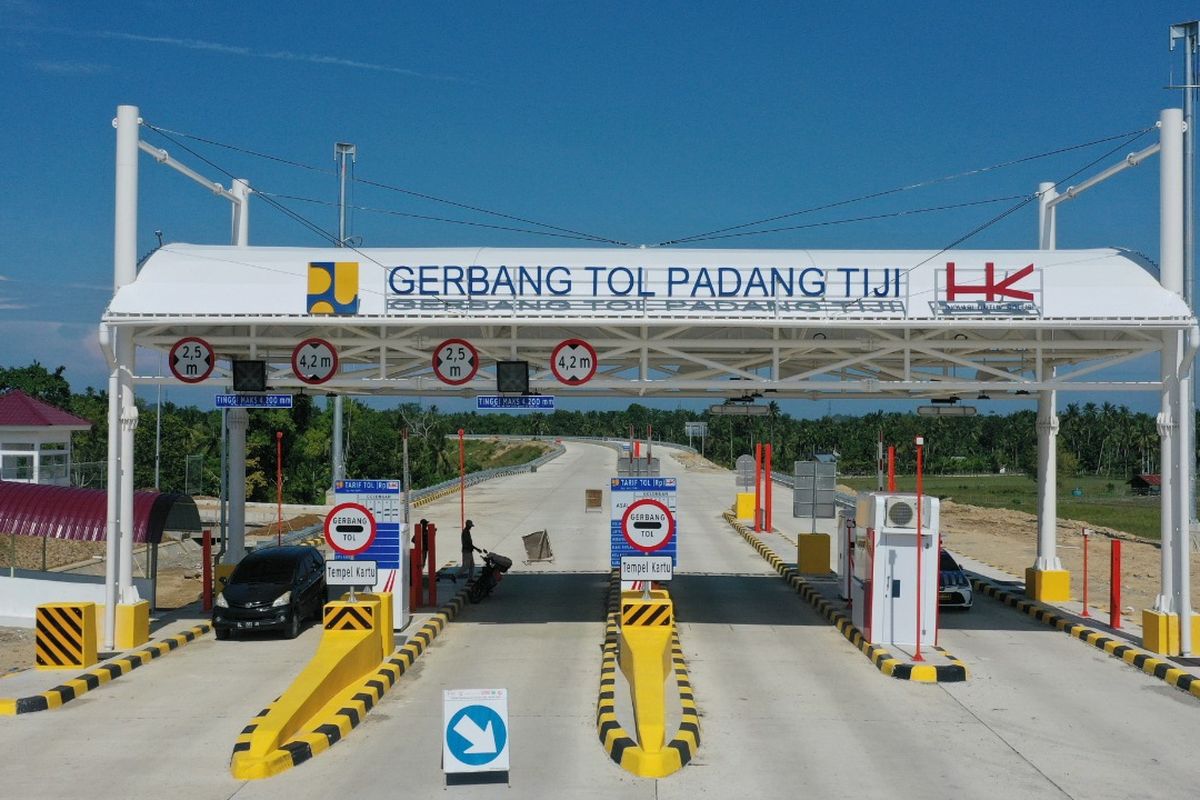 Daftar Lengkap 4 Ruas Tol Trans-Sumatera Berfungsi Saat Nataru