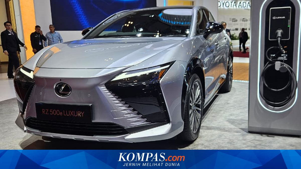 Intip Lexus RZ 500e yang Usung Teknologi SBW (Video)