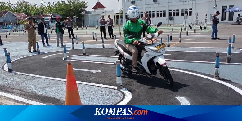 Sirkuit Ujian Praktik SIM C Diubah, Pengemudi Ojol: Yang Angka 8 dan ...