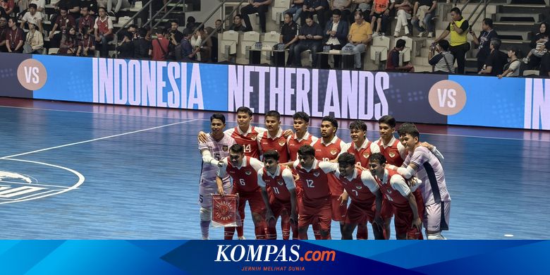 Skor HT Timnas Futsal Indonesia Vs Belanda 4-0, Dominasi Garuda