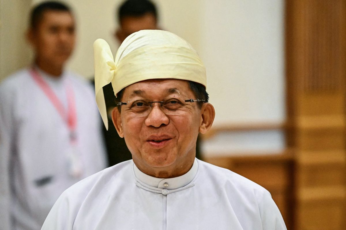 Min Aung Hlaing Dilantik Jadi Presiden Myanmar, Militer Dinilai ...