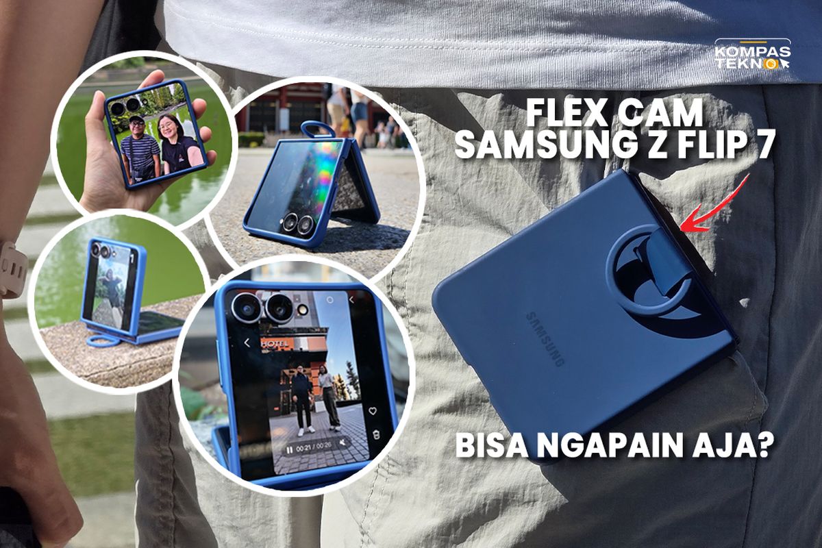 Travelling Tak Perlu Bawa Tripod, Flex Cam di Samsung Z Flip 7 Jadi Solusi