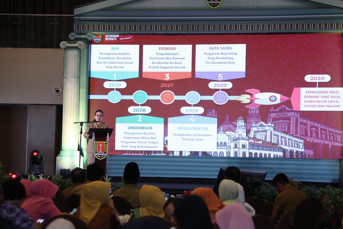 RPJMD Semarang 2025–2030, Walkot Agustina Prioritaskan Infrastruktur ...