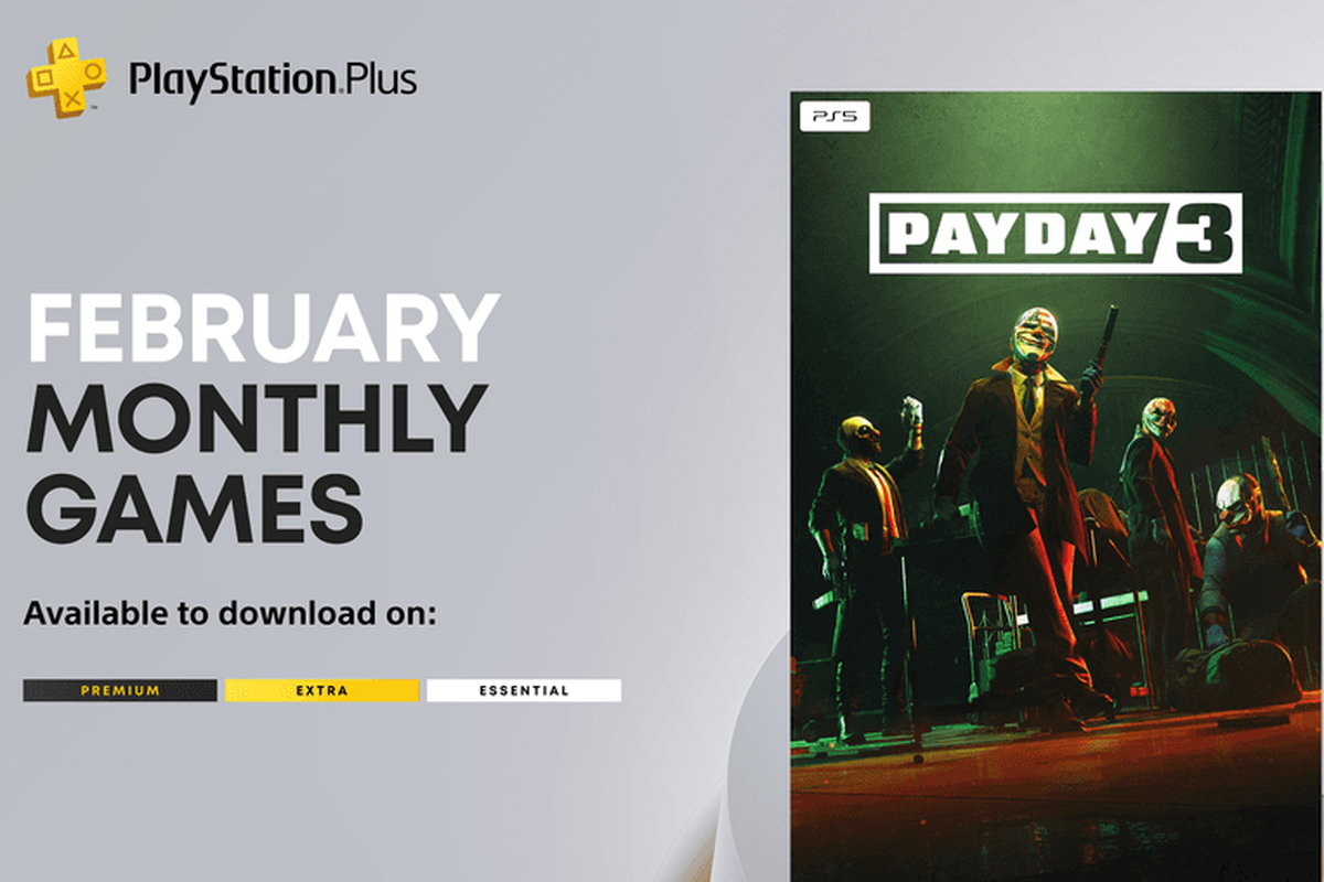 Tiga Game Gratis PS Plus Februari 2025, Ada Game "Perampokan" Payday 3