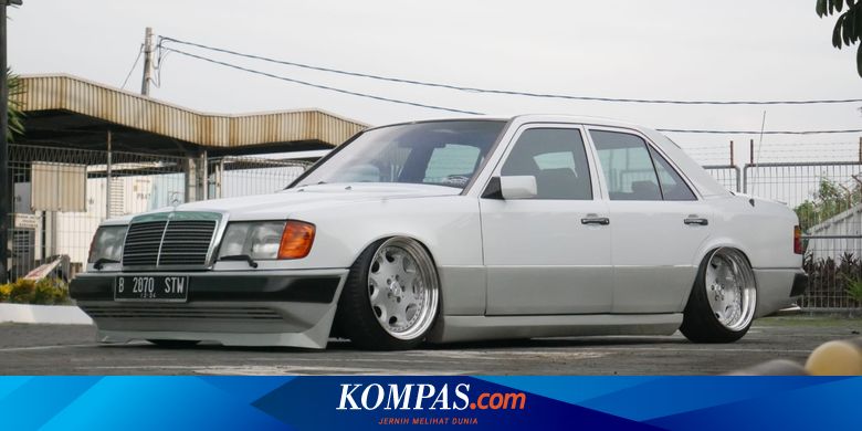 Tua tapi Ganteng, Modifikasi Mercedes-Benz 230E Bergaya Stance