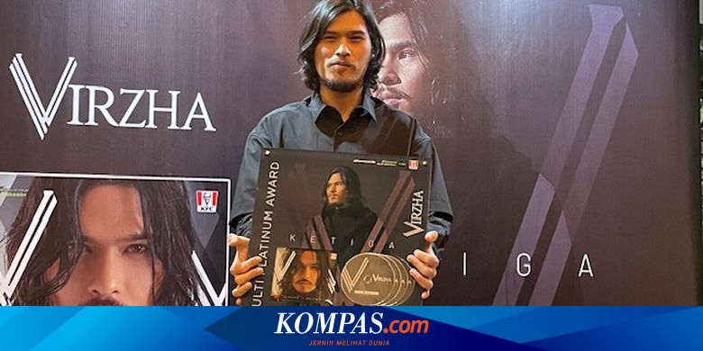 Lewat Album Ketiga, Virzha Raih Multi Platinum Award