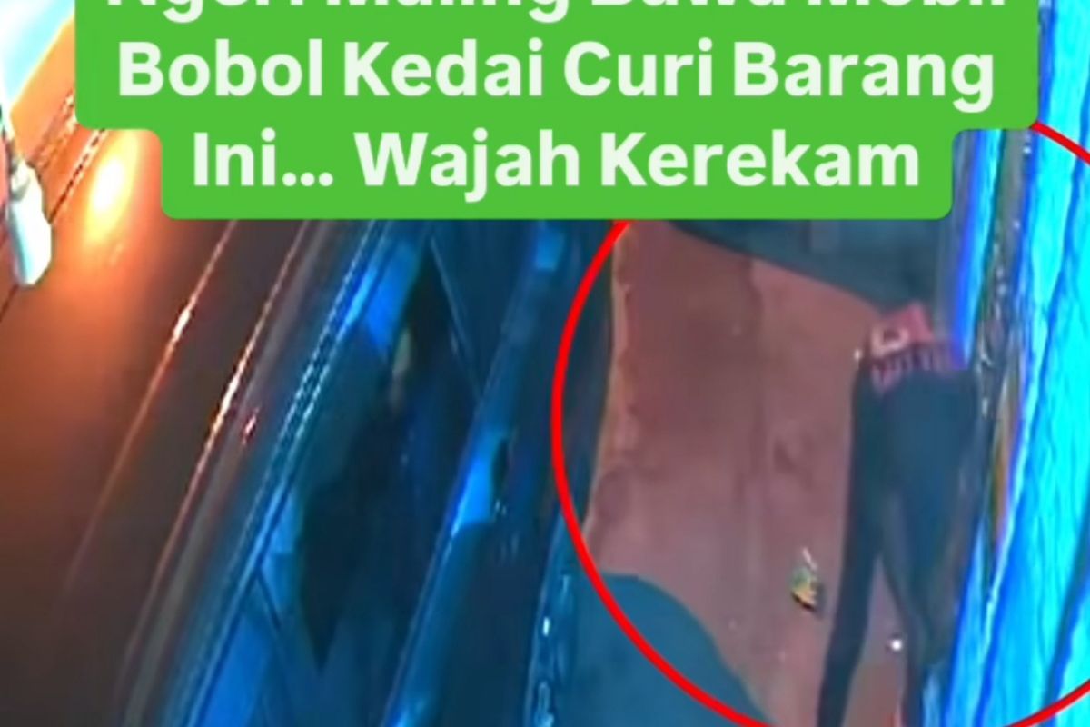 Pencuri Bermobil Bobol Warung di Medan, Gasak Uang dan Rokok