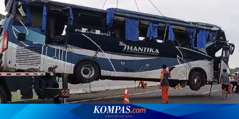 Masih Dirawat Usai Kecelakaan, Sopir Bus Shantika Belum Bisa Dimintai Keterangan
