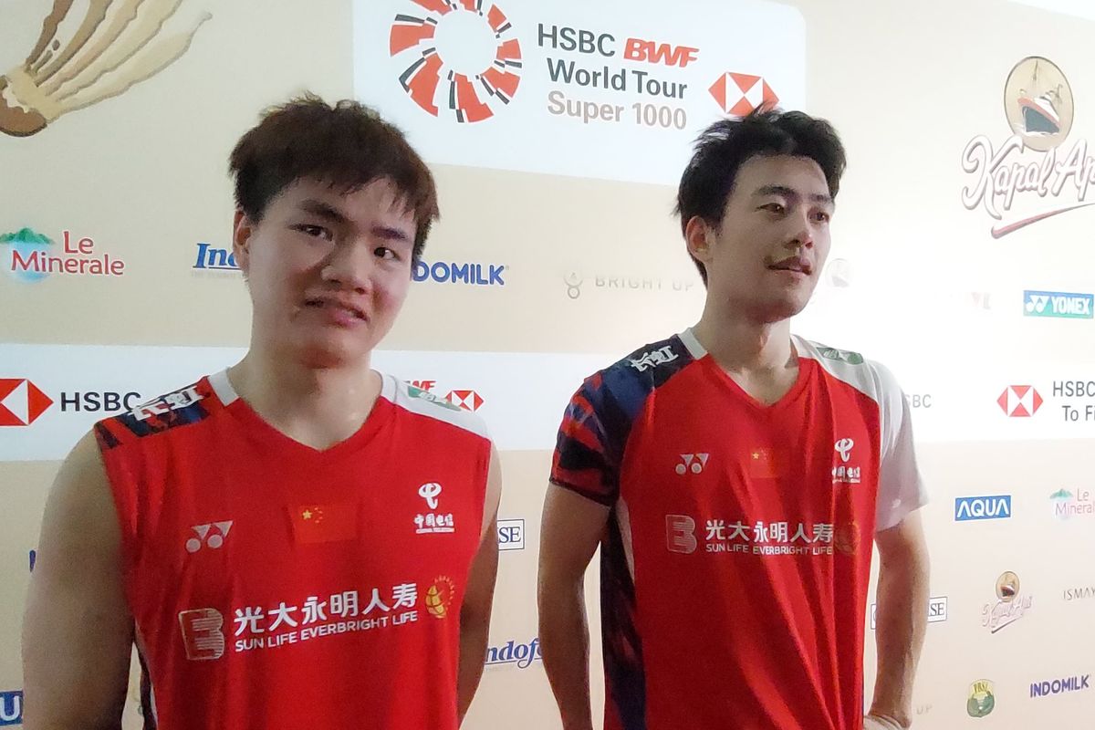 Ceria Liang/Wang di Indonesia Open 2024, Ditraktir dan Foto bareng ...