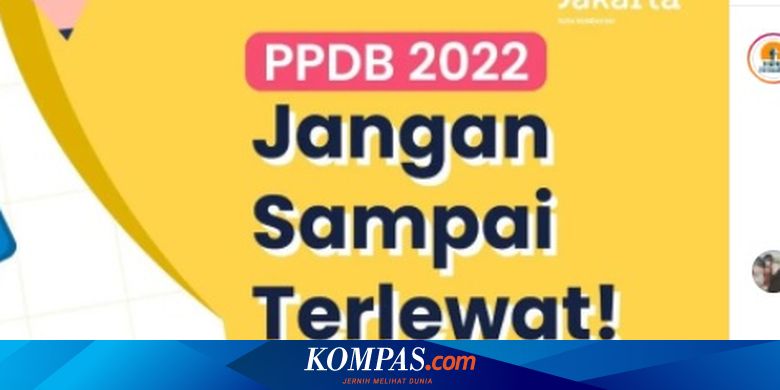 PPDB DKI Jakarta 2022 SD, SMP, SMA, SMK: Jadwal Lengkap dan Jalur