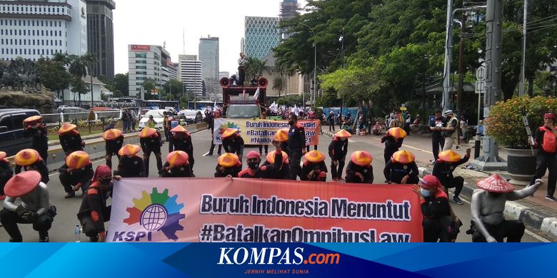Demo Buruh Hari Ini, Berikut Isi Empat Tuntutannya