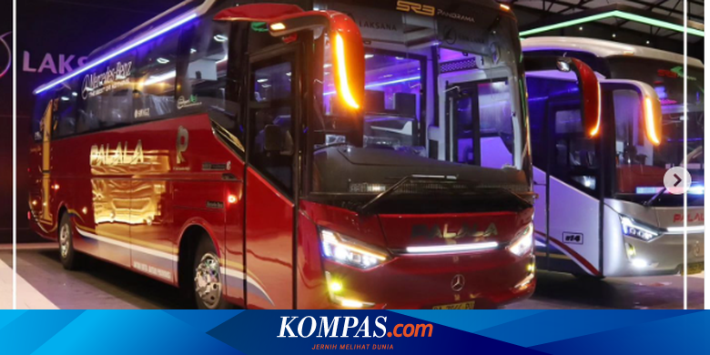 PO Palala Luncurkan 2 Unit Bus Mewah Model Single Glass