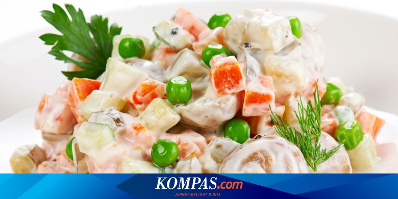 Resep Selat Husar ala Keraton Yogyakarta, Salad Sayur Saus Mayones ...