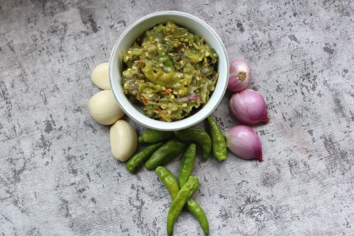 Resep Sambal Ijo Padang, Ini Tips Agar Warna Tetap Hijau dan Tidak ...