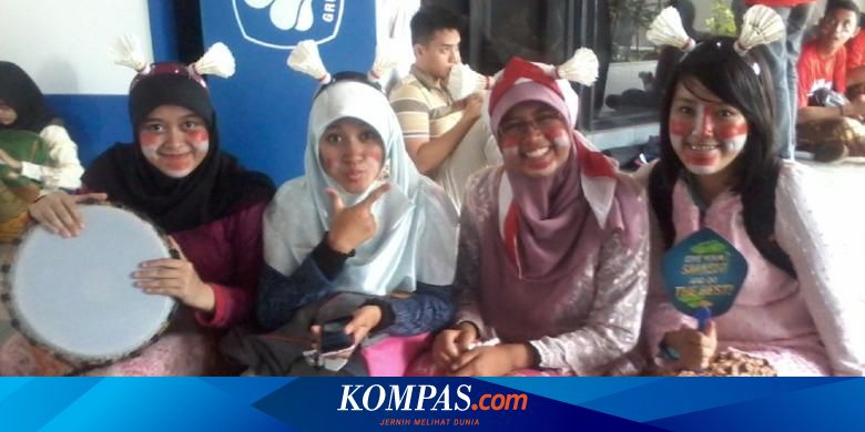"Kabayan" dan "Iteung" Nonton Indonesia Open
